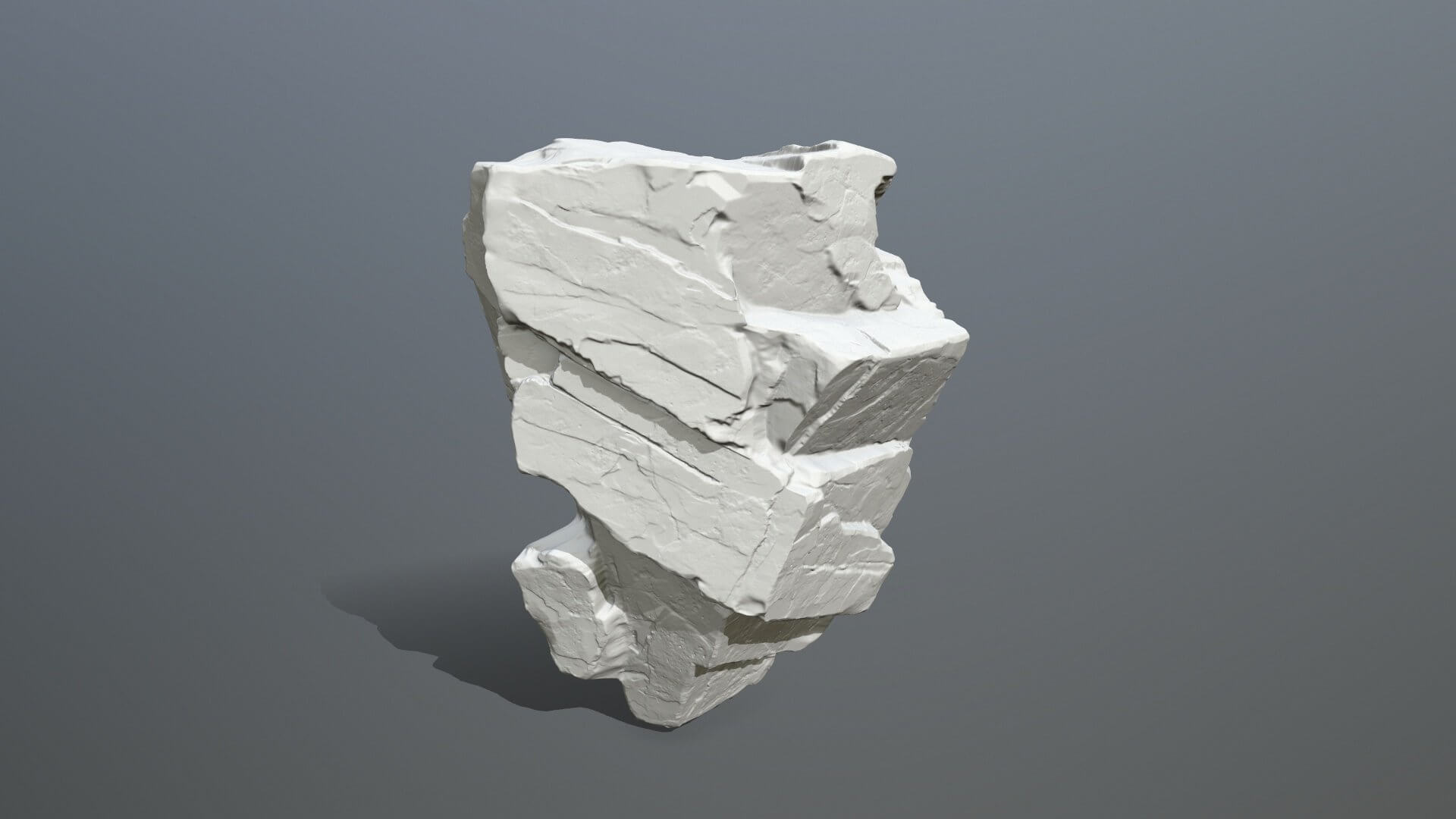 Rock Print - 3D Model by Gizem Dilara Tek