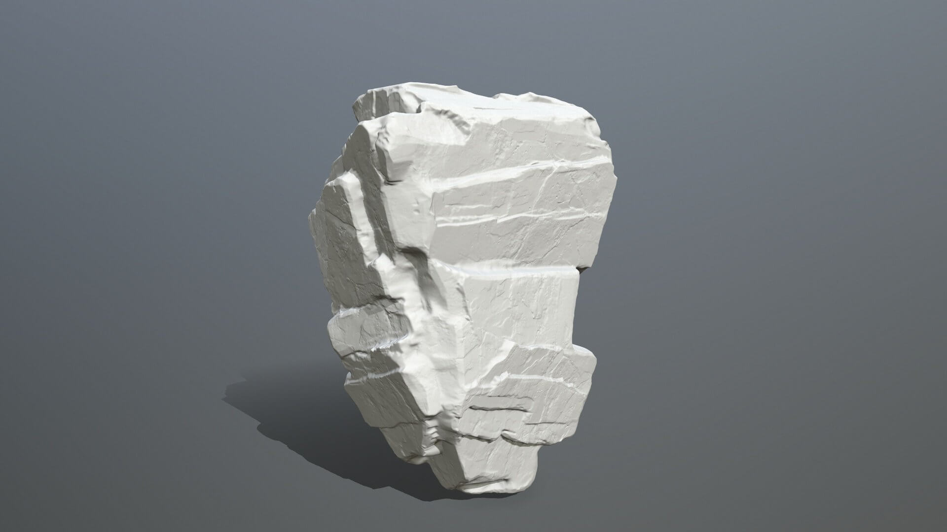 Rock Print - 3D Model by Gizem Dilara Tek