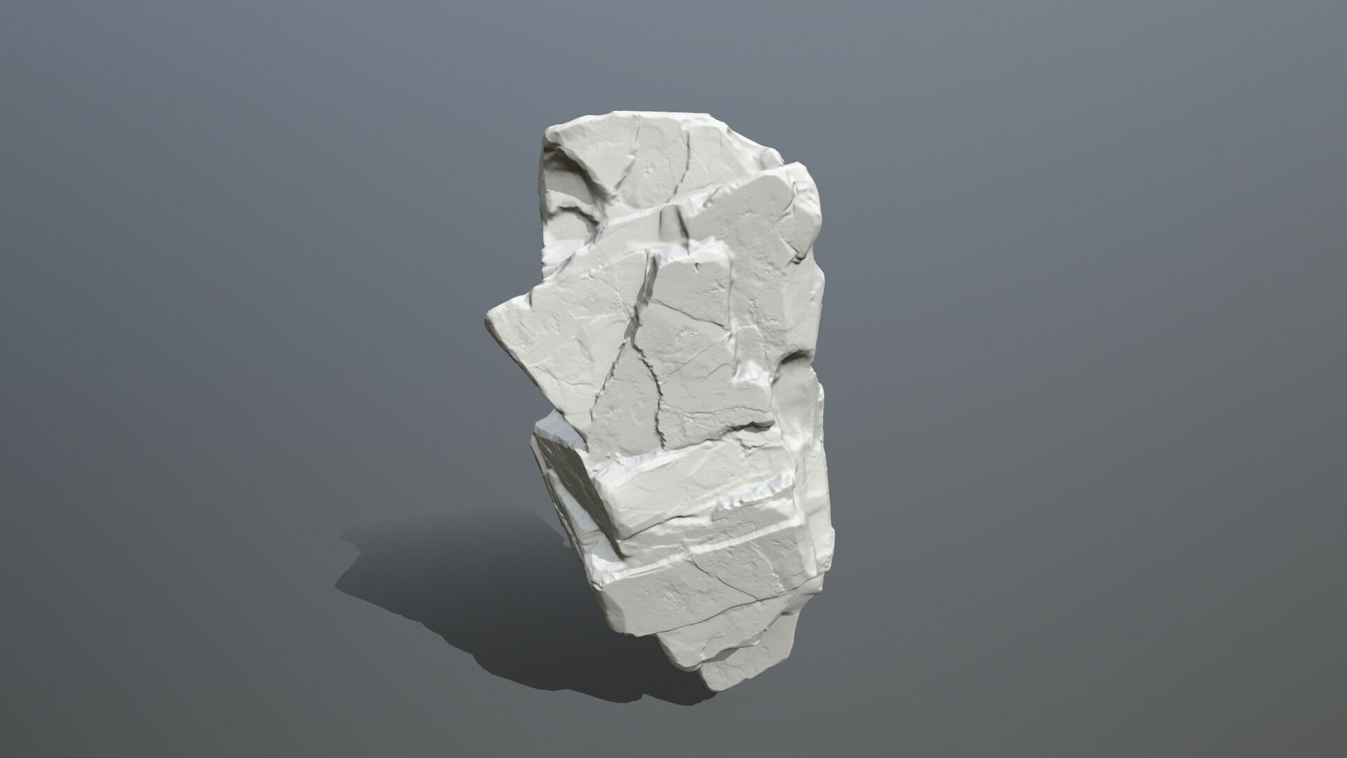 Rock Print - 3D Model by Gizem Dilara Tek