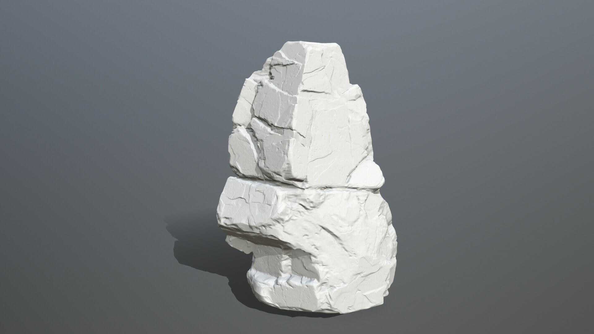 Rock Print - 3D Model by Gizem Dilara Tek