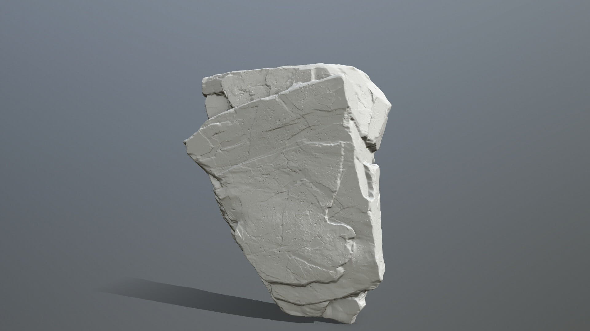 Rock Print - 3D Model by Gizem Dilara Tek