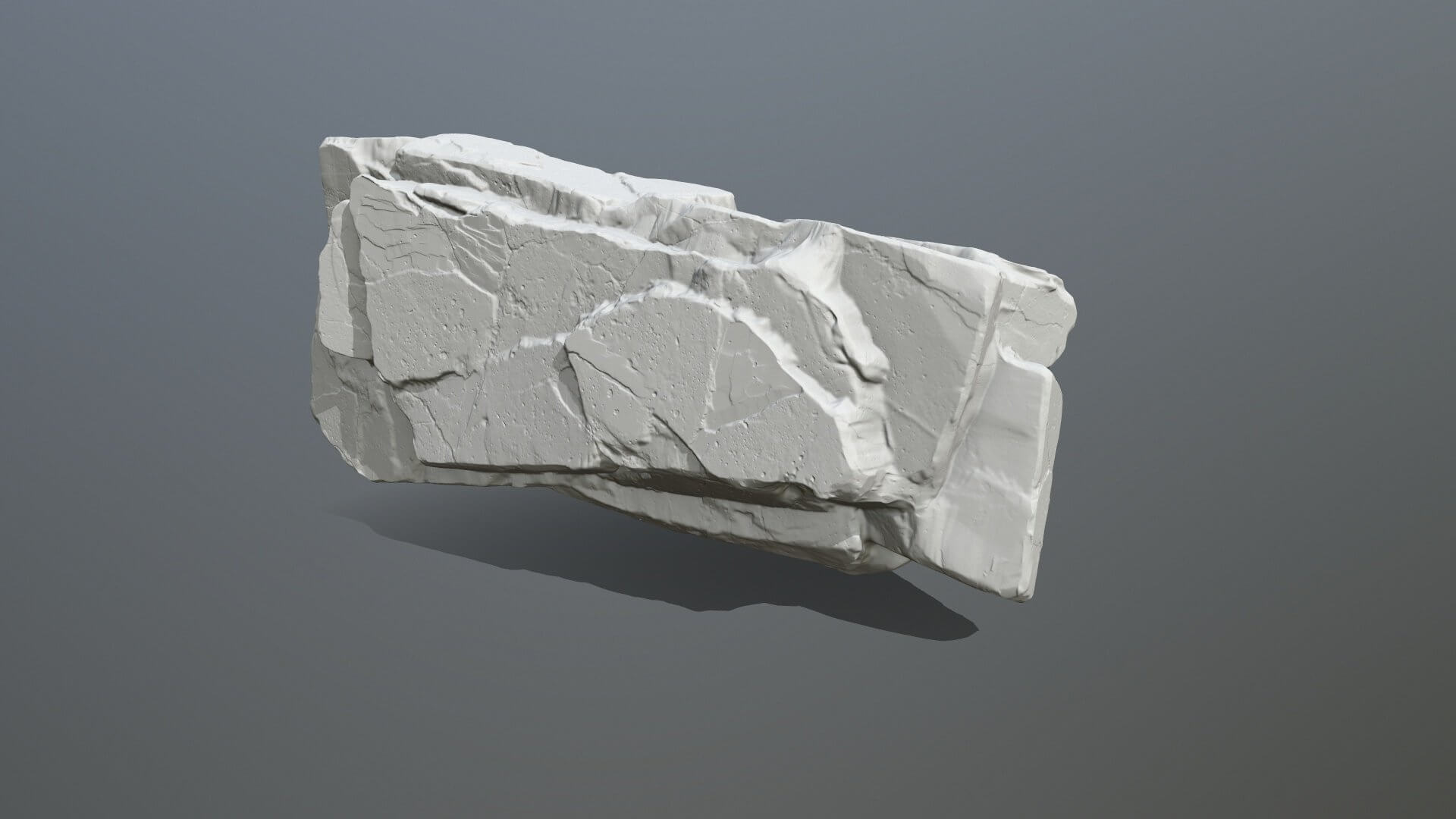 Rock Print - 3D Model by Gizem Dilara Tek