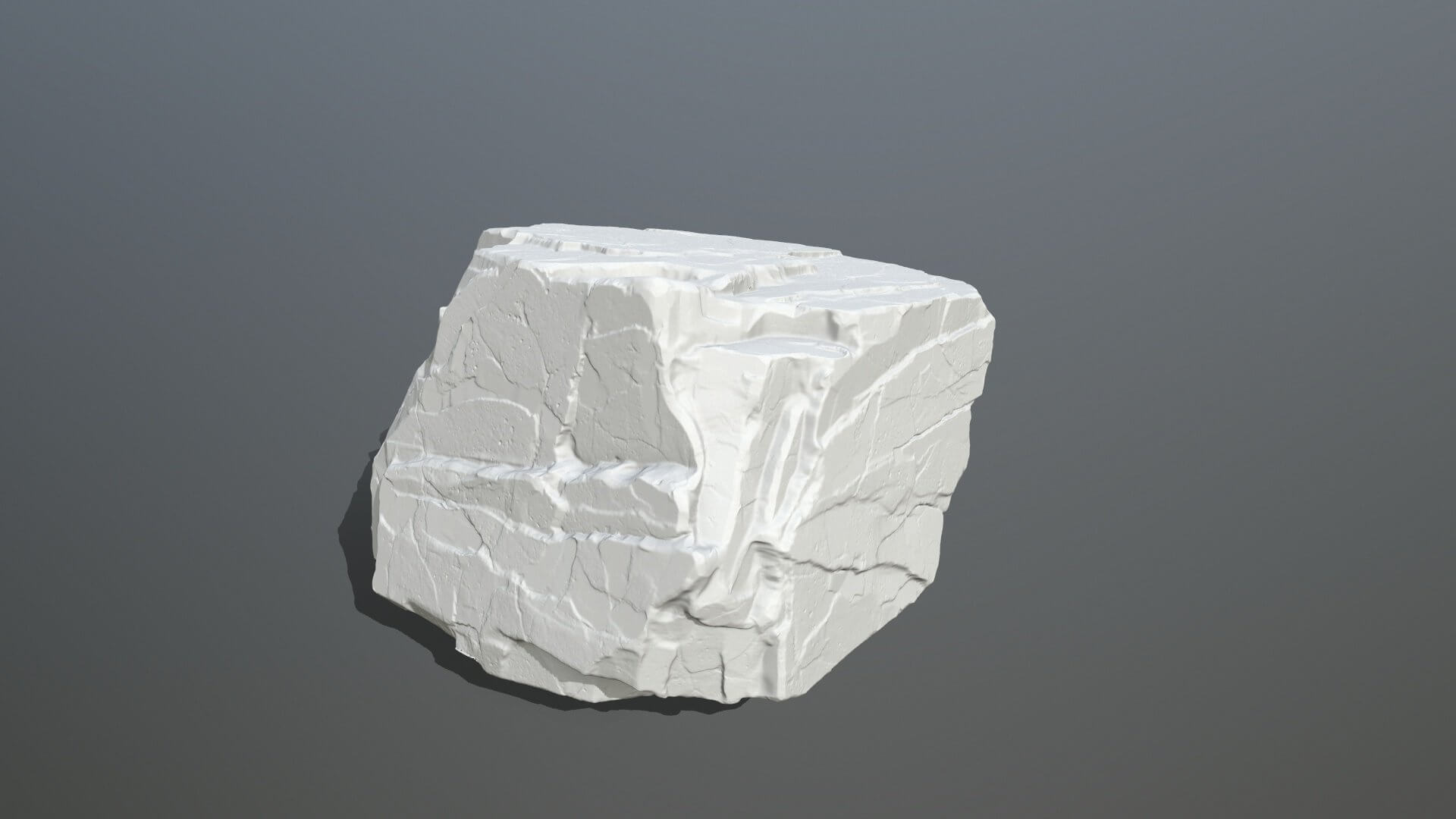 Rock Print - 3D Model by Gizem Dilara Tek