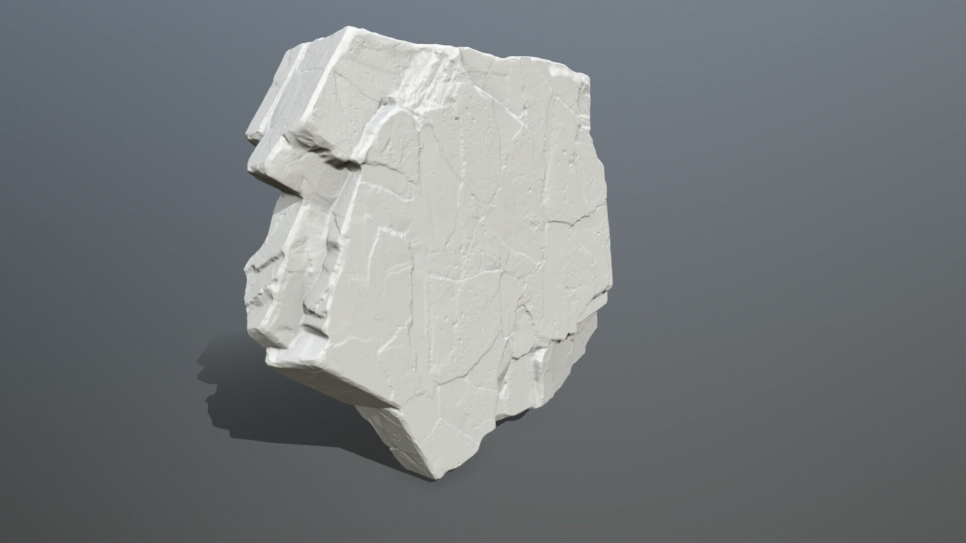 Rock Print - 3D Model by Gizem Dilara Tek