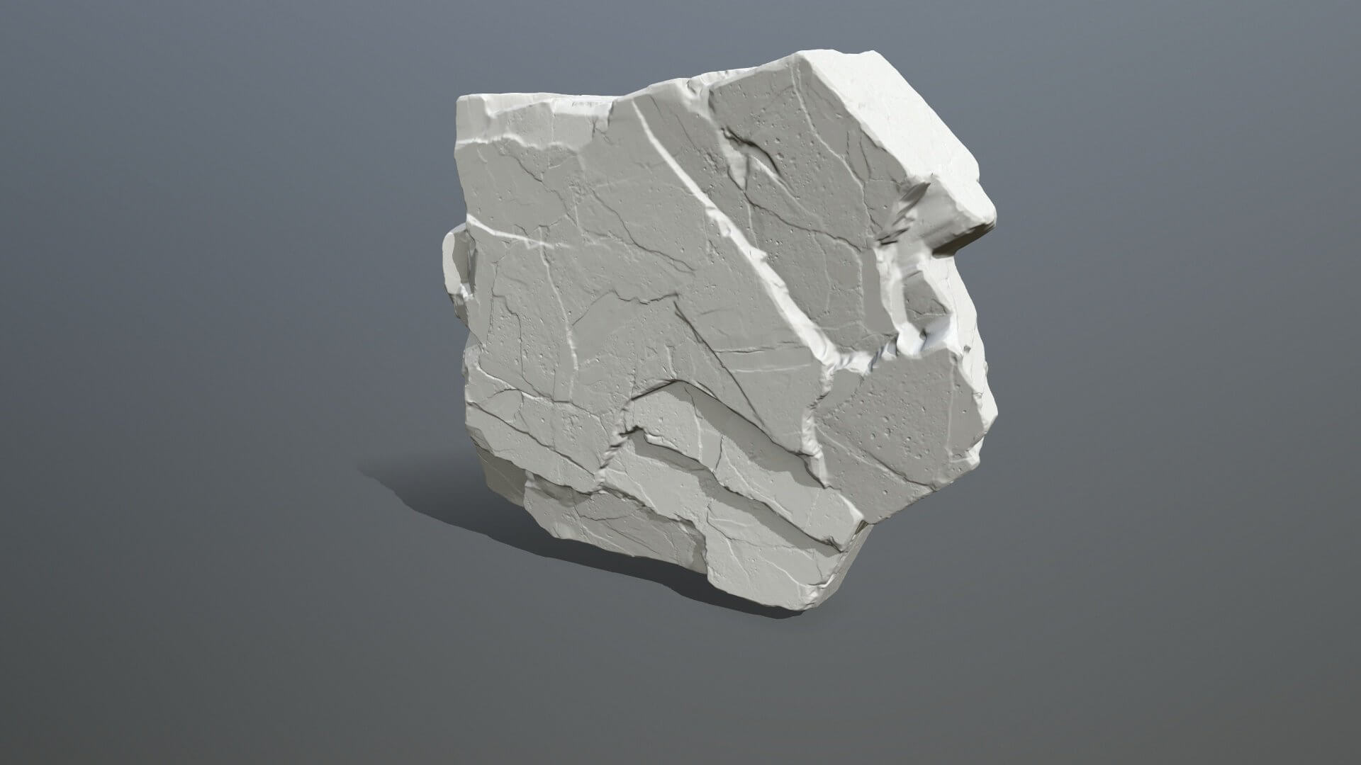 Rock Print - 3D Model by Gizem Dilara Tek
