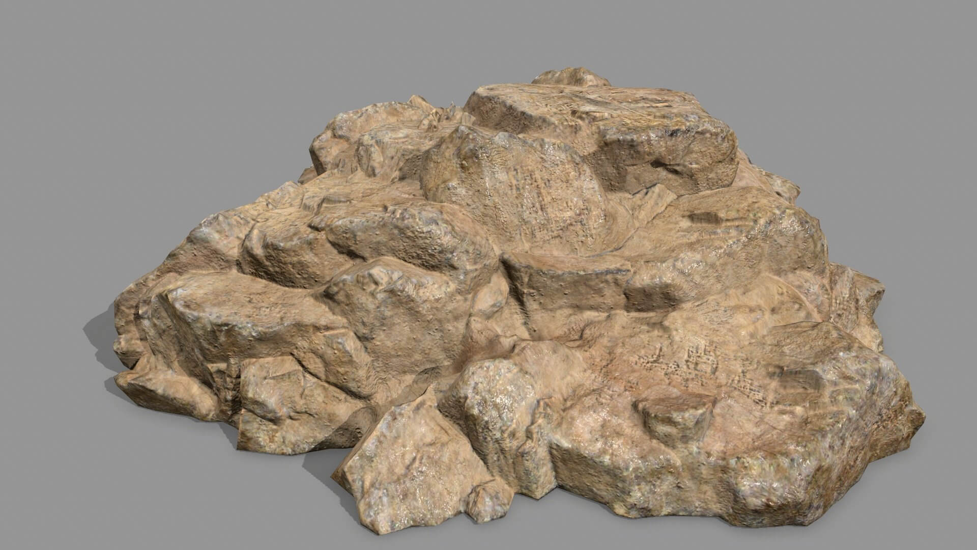 Rock Set - 3D Model by Gizem Dilara Tek