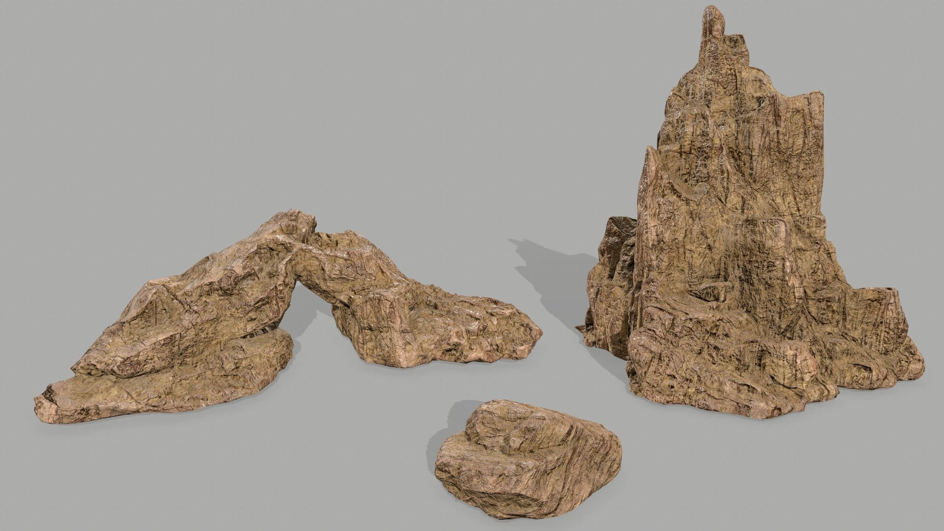 Rock Set - 3D Model by Gizem Dilara Tek