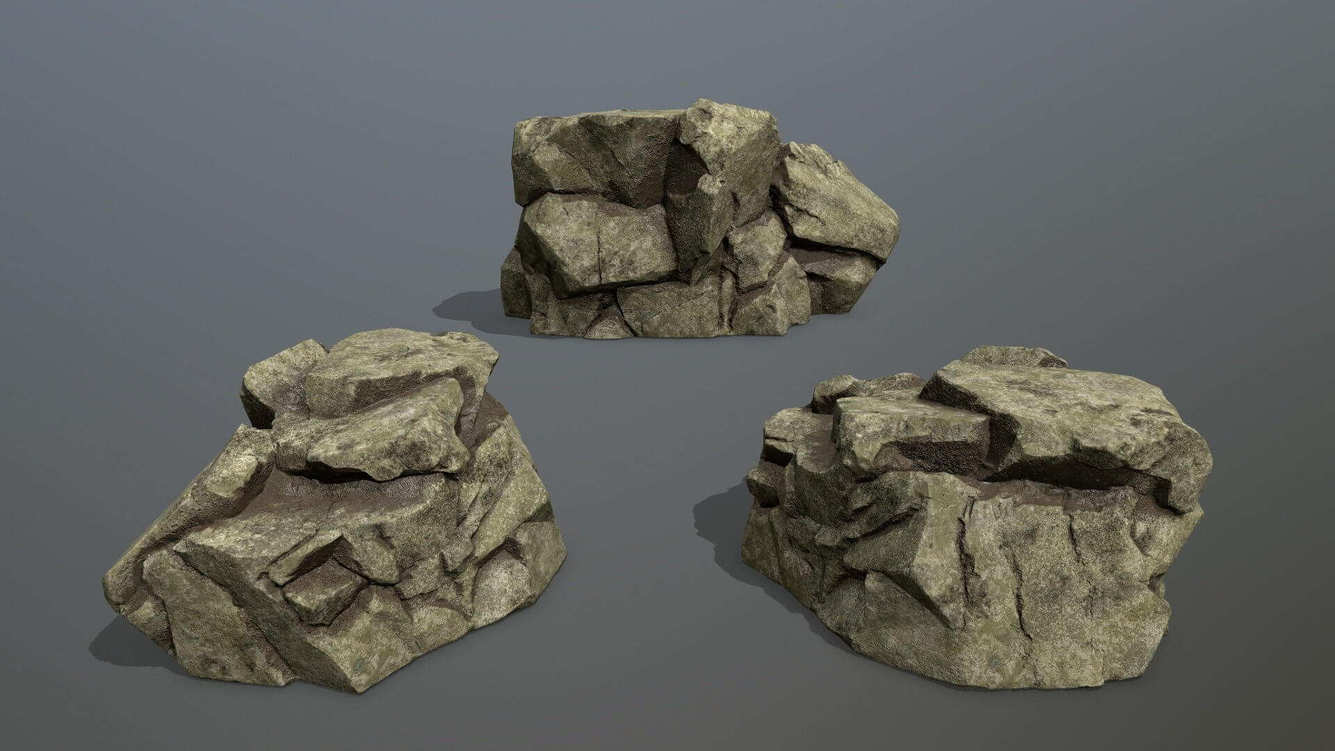Rock Set - 3D Model by Gizem Dilara Tek