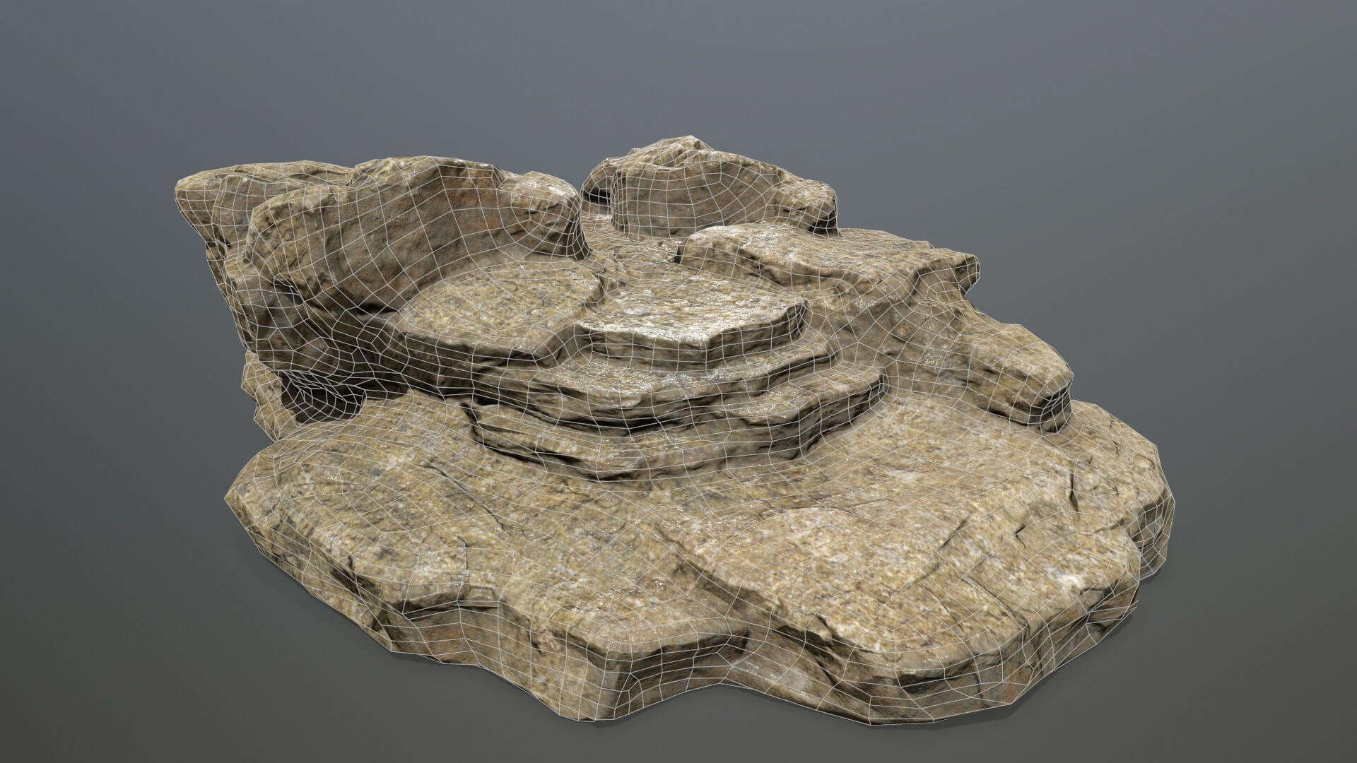 Rock - 3D Model by Gizem Dilara Tek