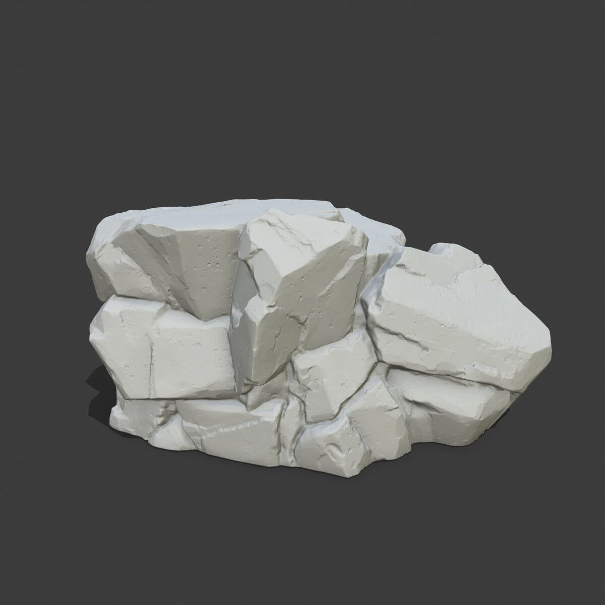 Rock - 3D Print Model by Gizem Dilara Tek