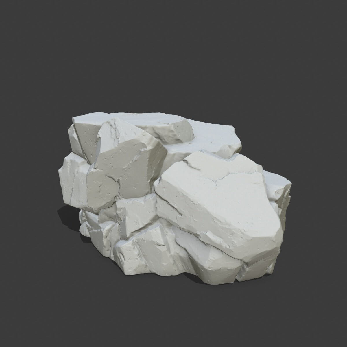 Rock - 3D Print Model by Gizem Dilara Tek
