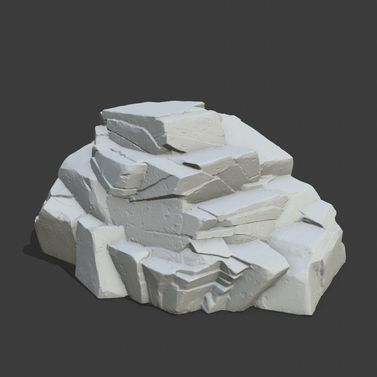 Rock - 3D Print Model by Gizem Dilara Tek