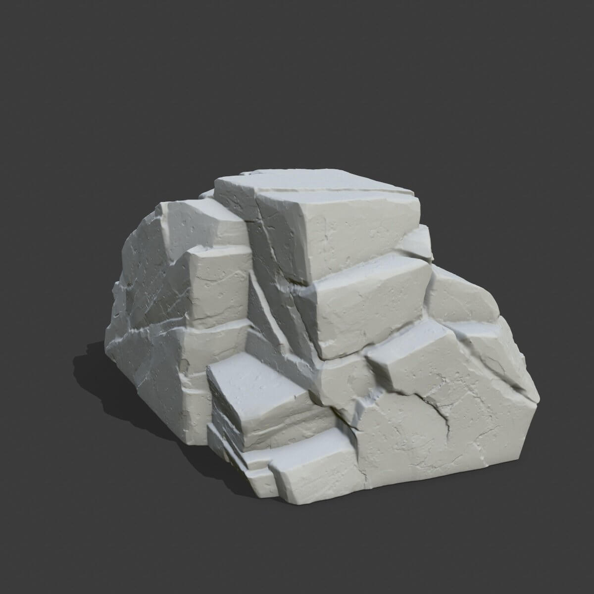 Rock - 3D Print Model by Gizem Dilara Tek