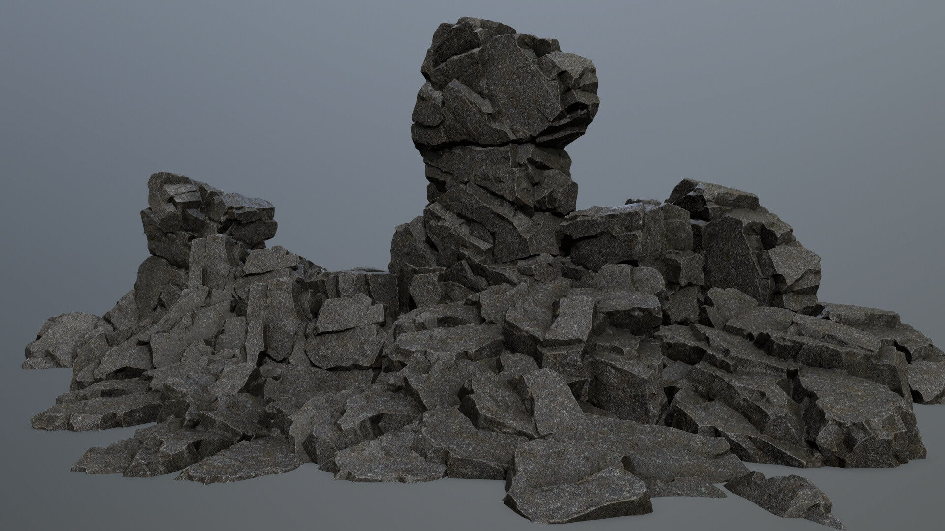 Rocks - 3D Model by Gizem Dilara Tek