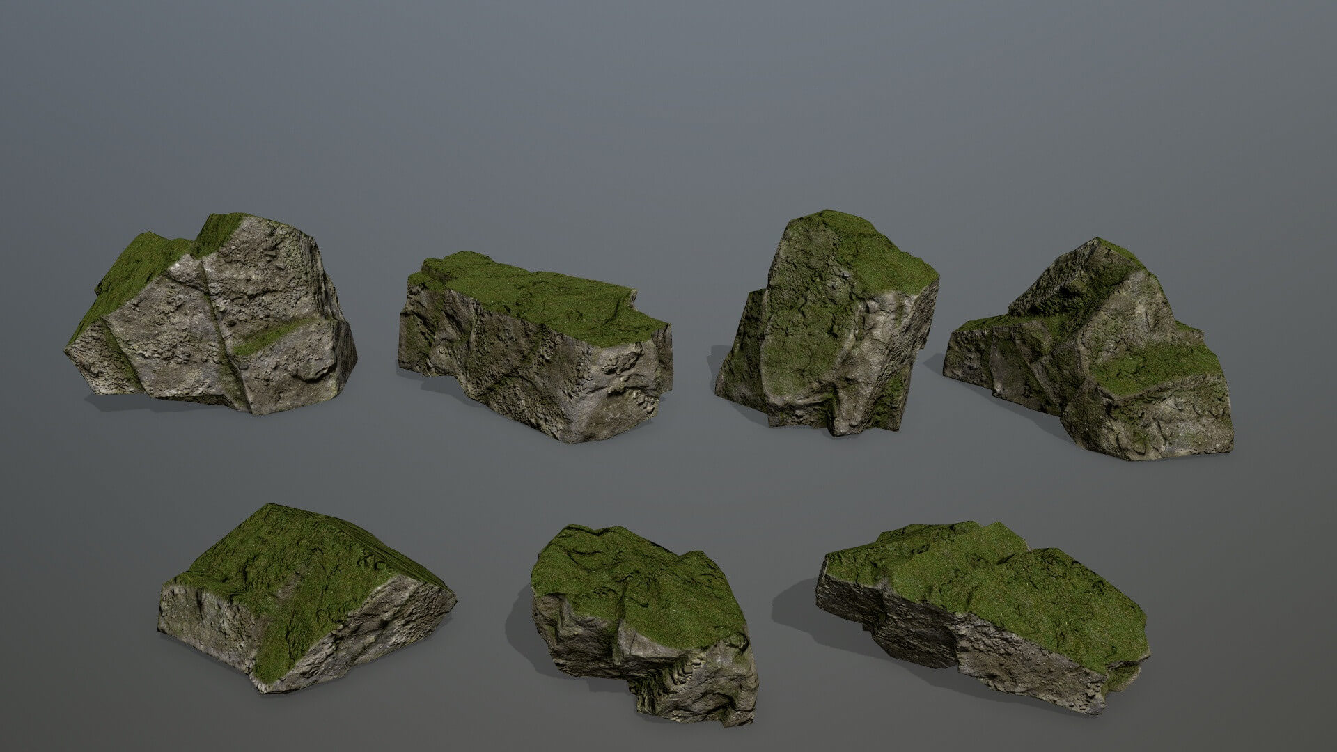 Rocks Set 13 - 3D Model by Gizem Dilara Tek