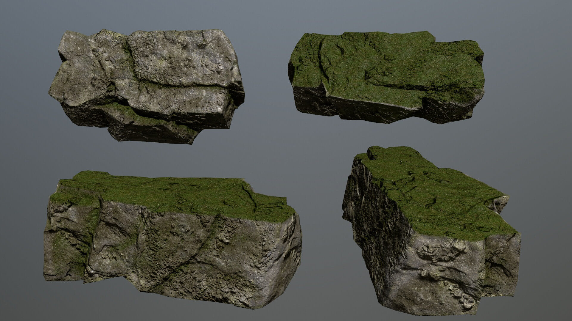 Rocks Set 13 - 3D Model by Gizem Dilara Tek