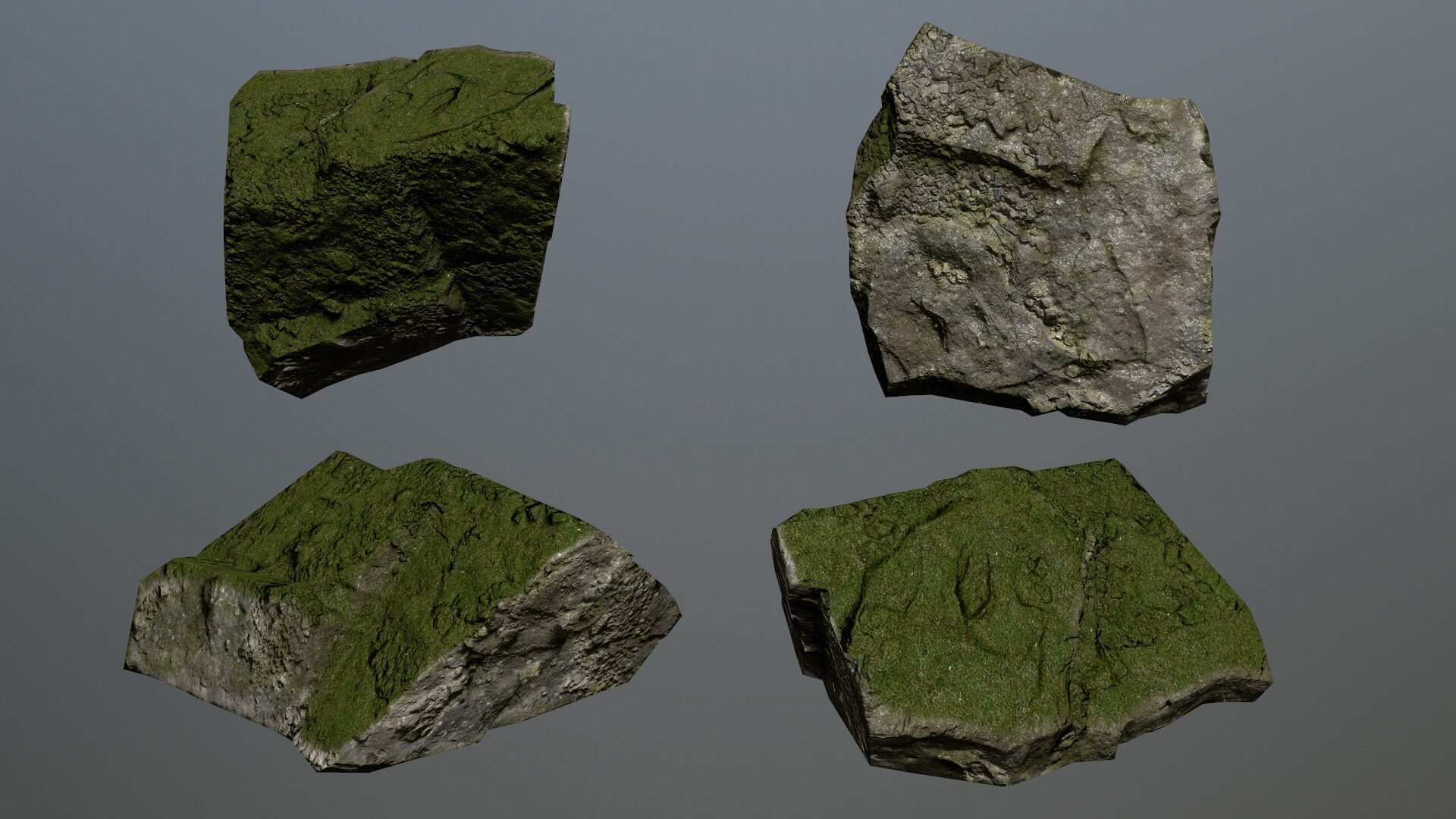 Rocks Set 13 - 3D Model by Gizem Dilara Tek