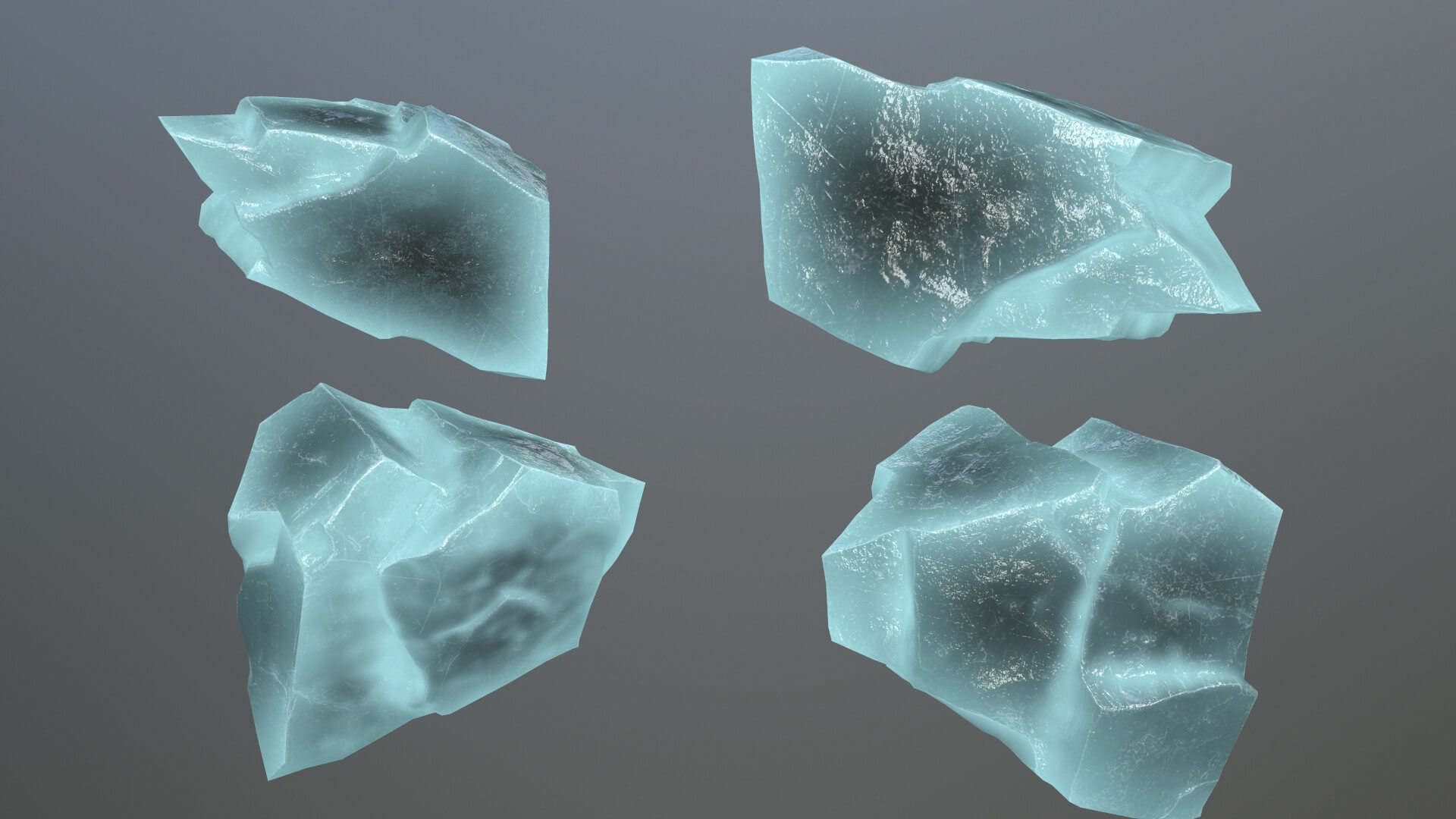 Rocks Set 9 - 3D Model by Gizem Dilara Tek