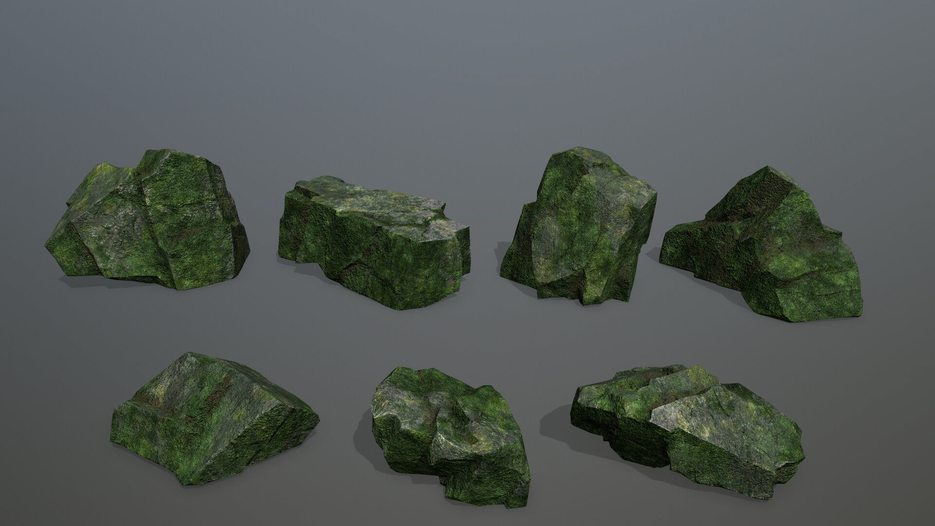 Rocks Set 7 - 3D Model by Gizem Dilara Tek