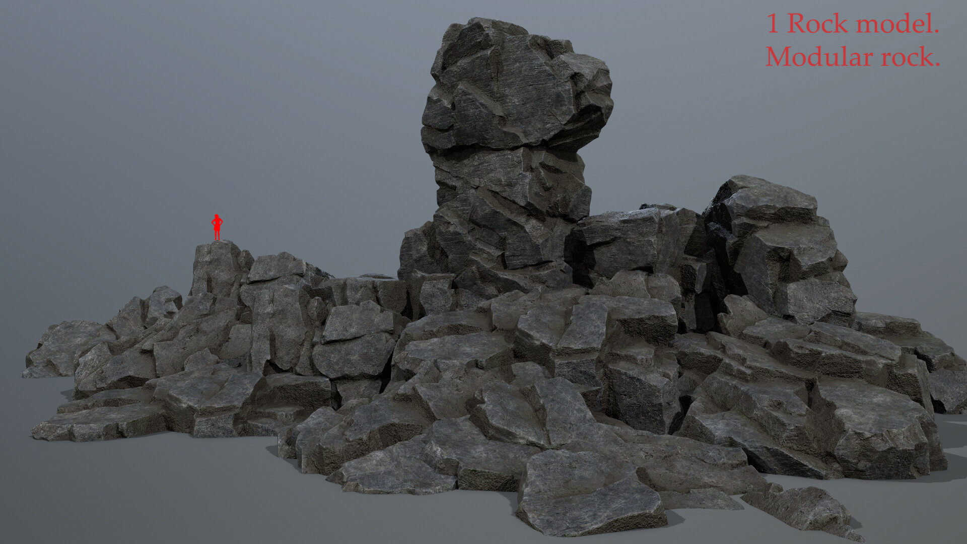 Rocks - 3D Model by Gizem Dilara Tek