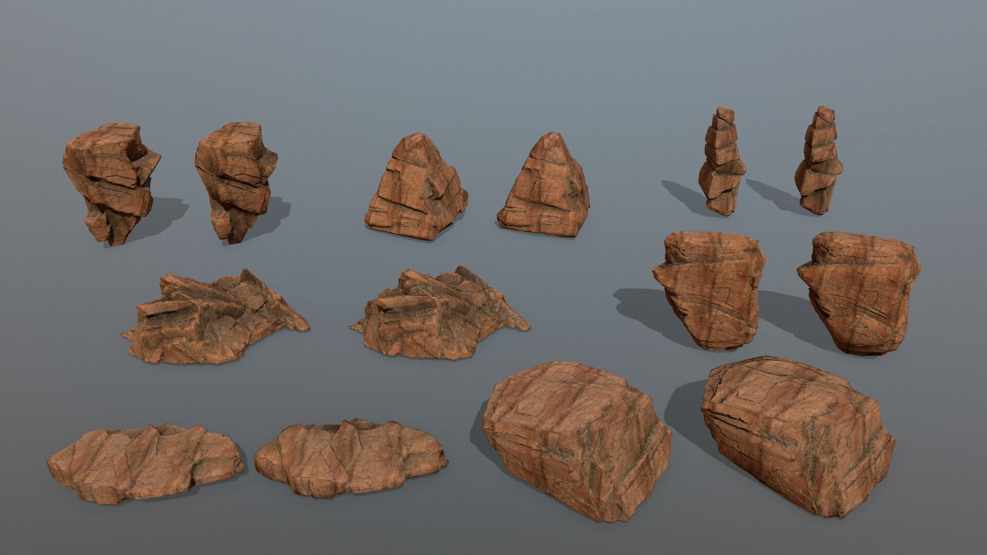 Sandstone Set - 3D Model by Gizem Dilara Tek