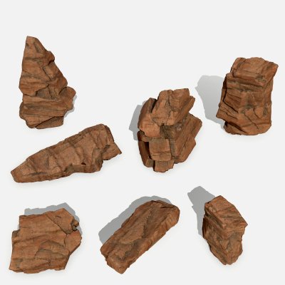 Sandstone Set - 3D Model by Gizem Dilara Tek