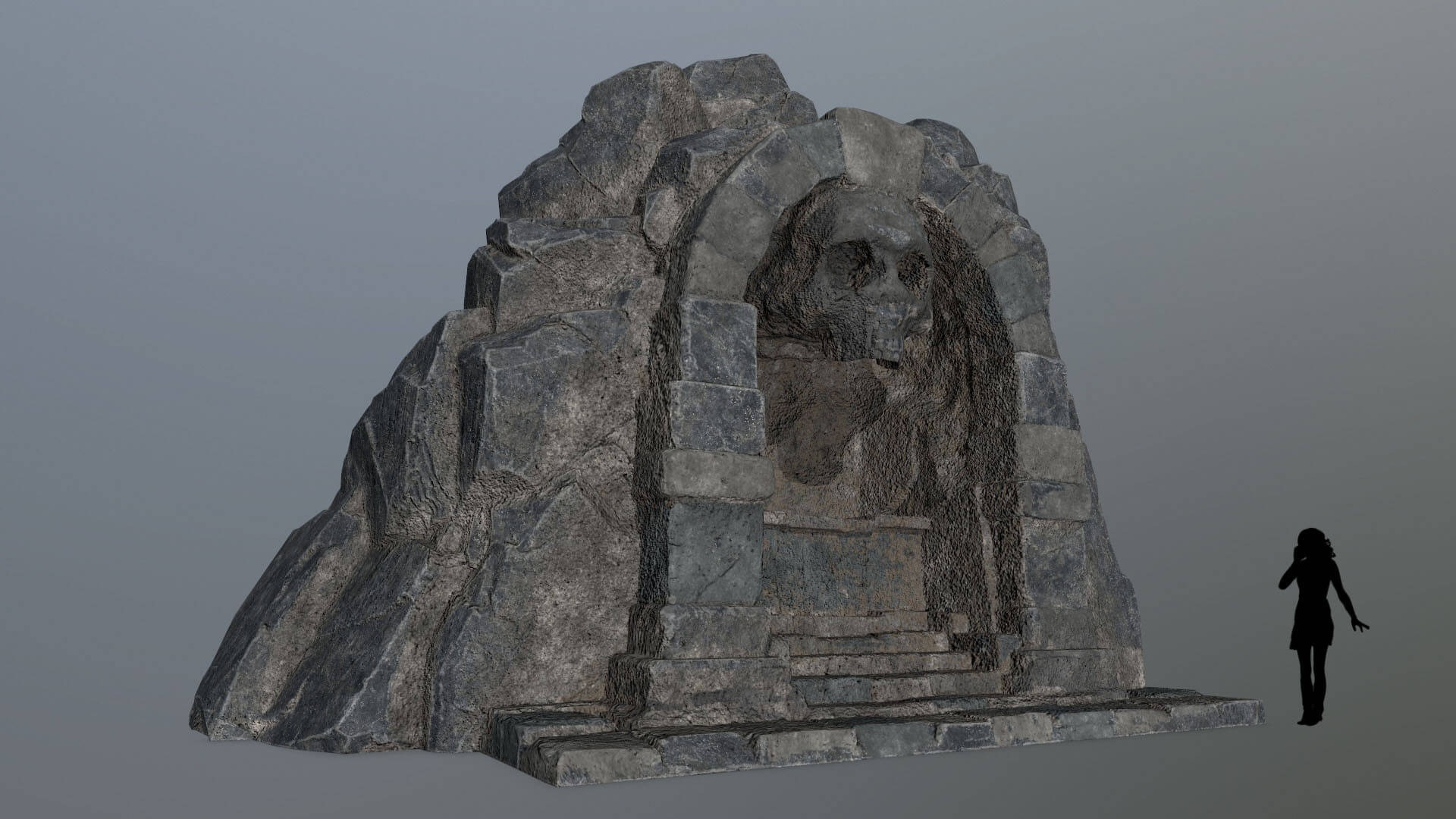 Skull Altar - 3D Model by Gizem Dilara Tek