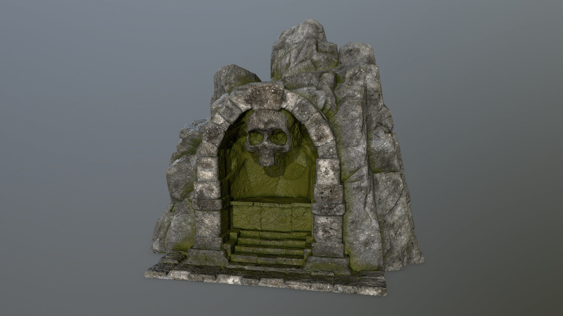 Skull Altar - 3D Model by Gizem Dilara Tek