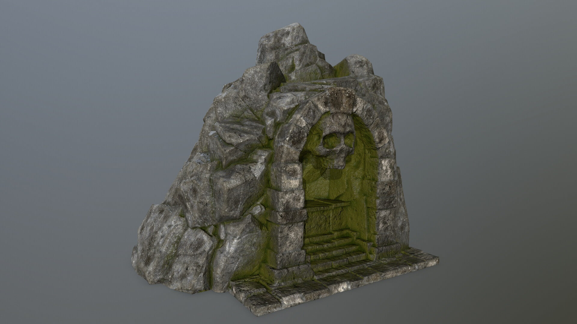 Skull Altar - 3D Model by Gizem Dilara Tek