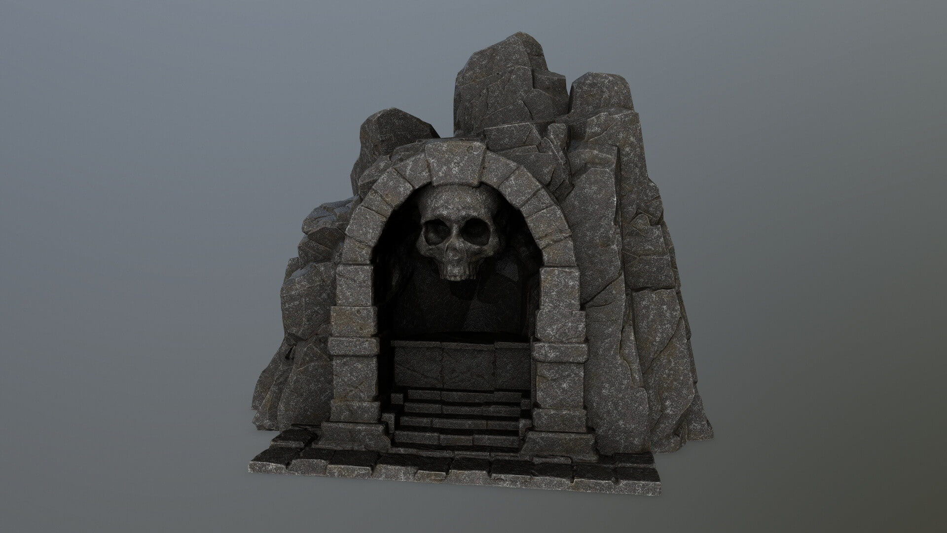 Skull Altar - 3D Model by Gizem Dilara Tek