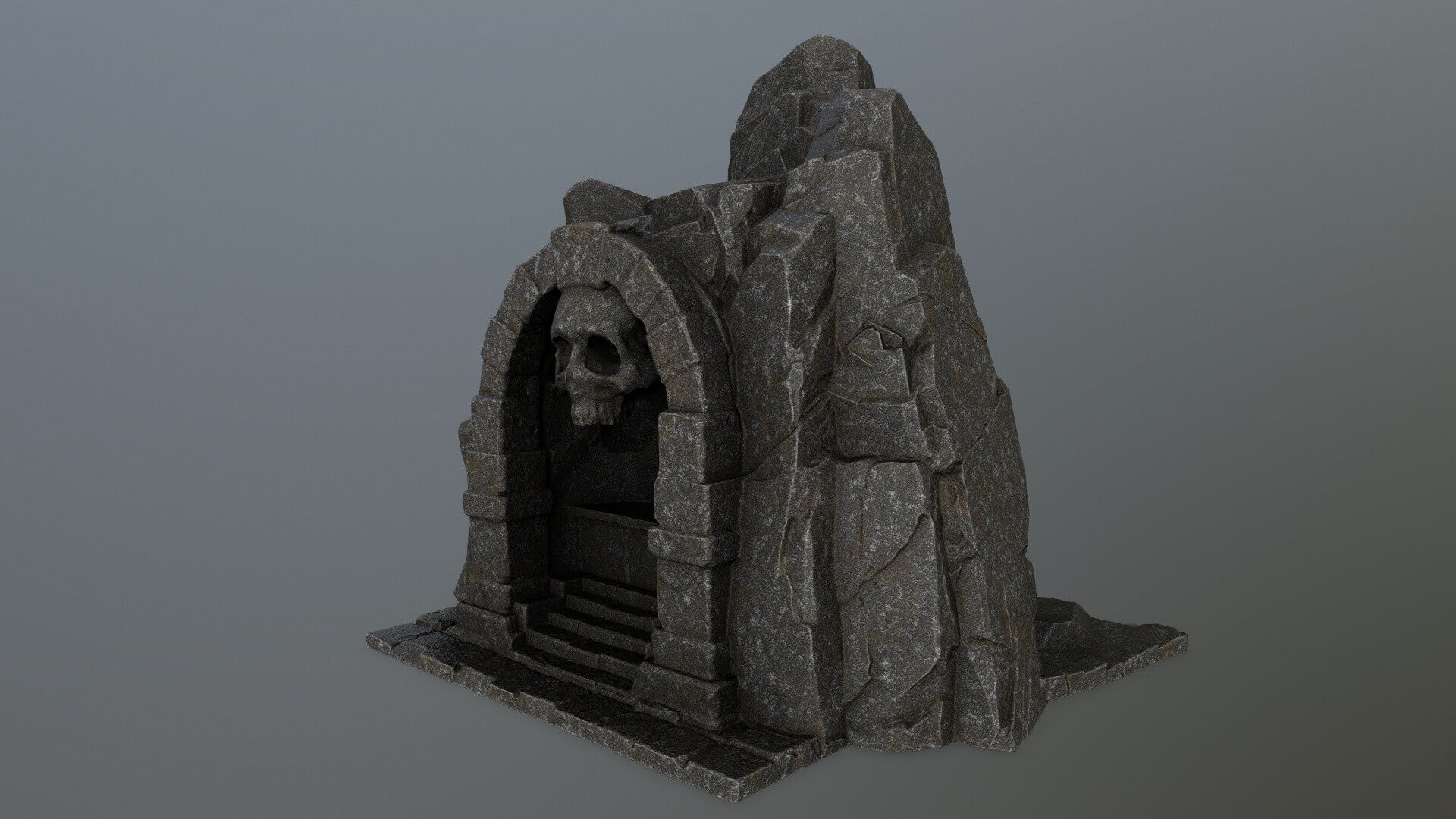 Skull Altar - 3D Model by Gizem Dilara Tek