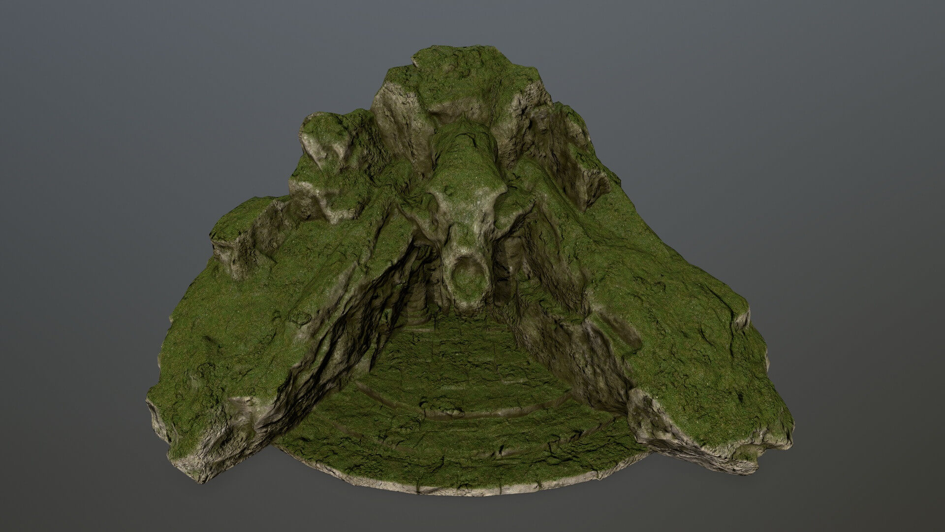 Skull Altar 14 - 3D Model by Gizem Dilara Tek