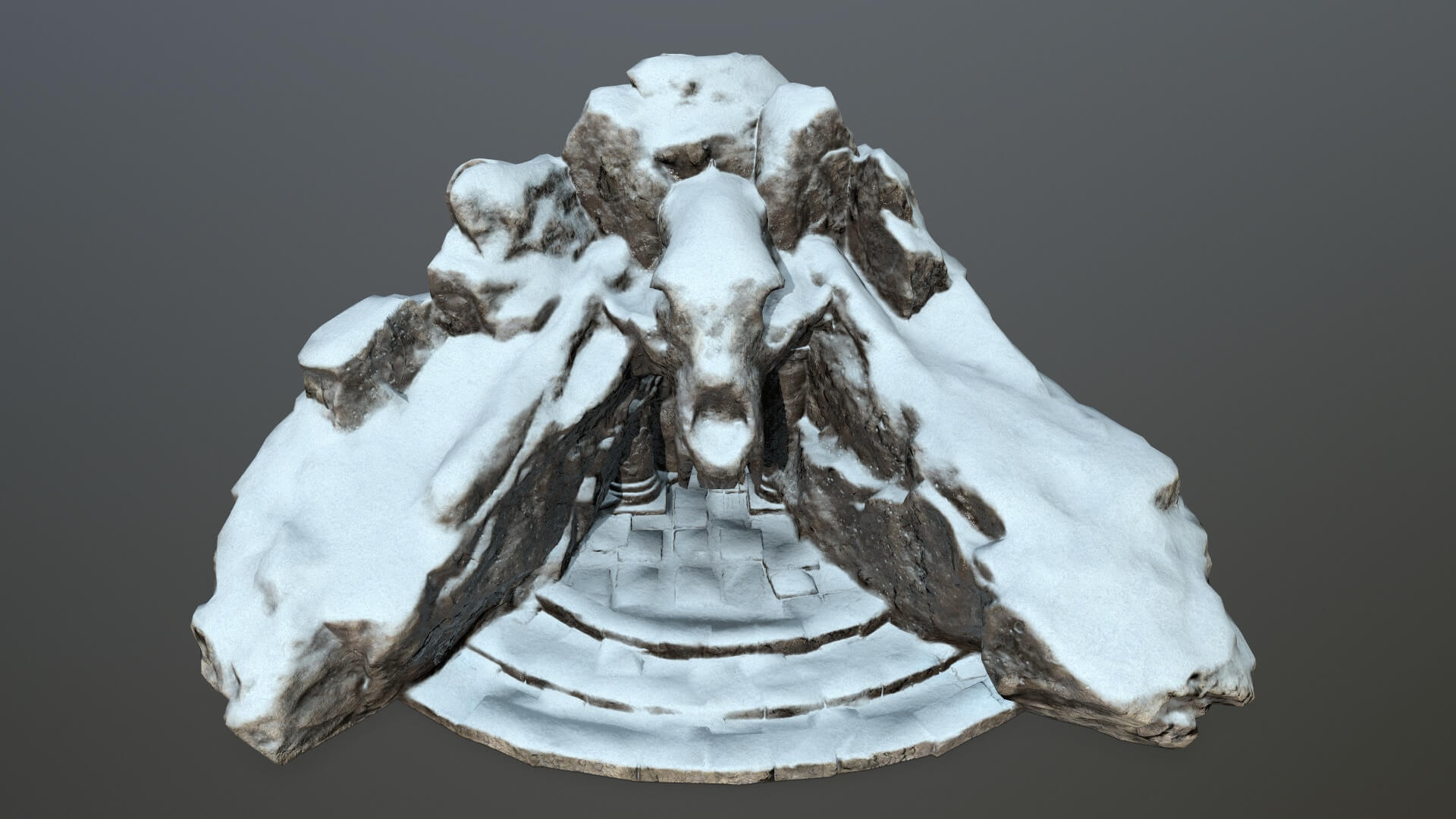 Skull Altar 16 - 3D Model by Gizem Dilara Tek