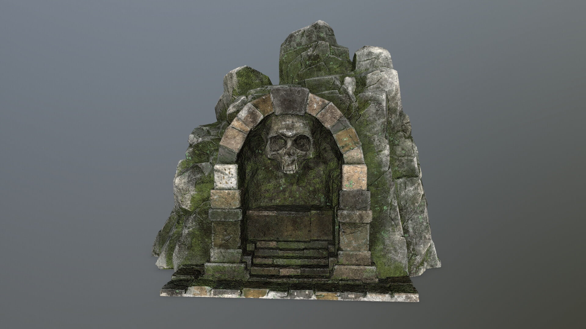 Skull Altar - 3D Model by Gizem Dilara Tek