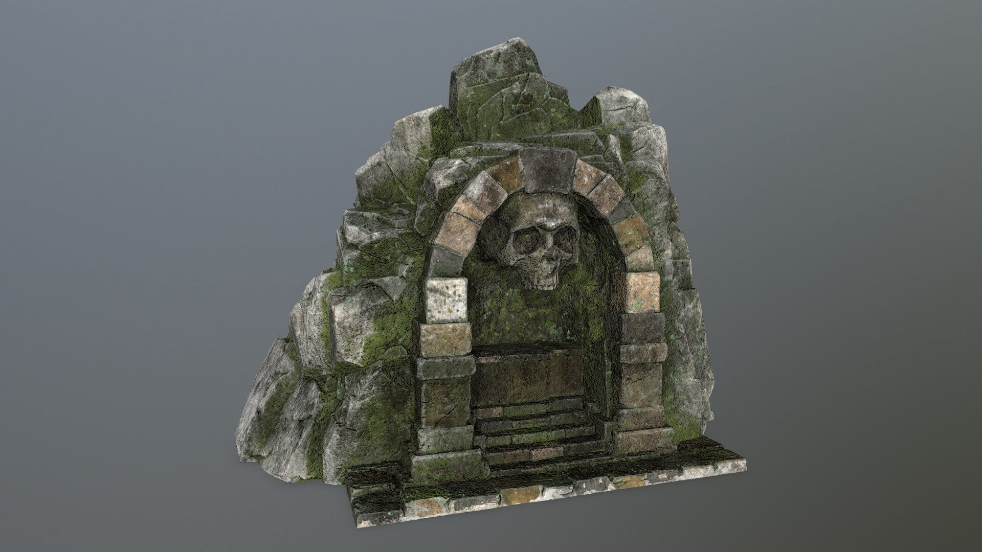 Skull Altar - 3D Model by Gizem Dilara Tek