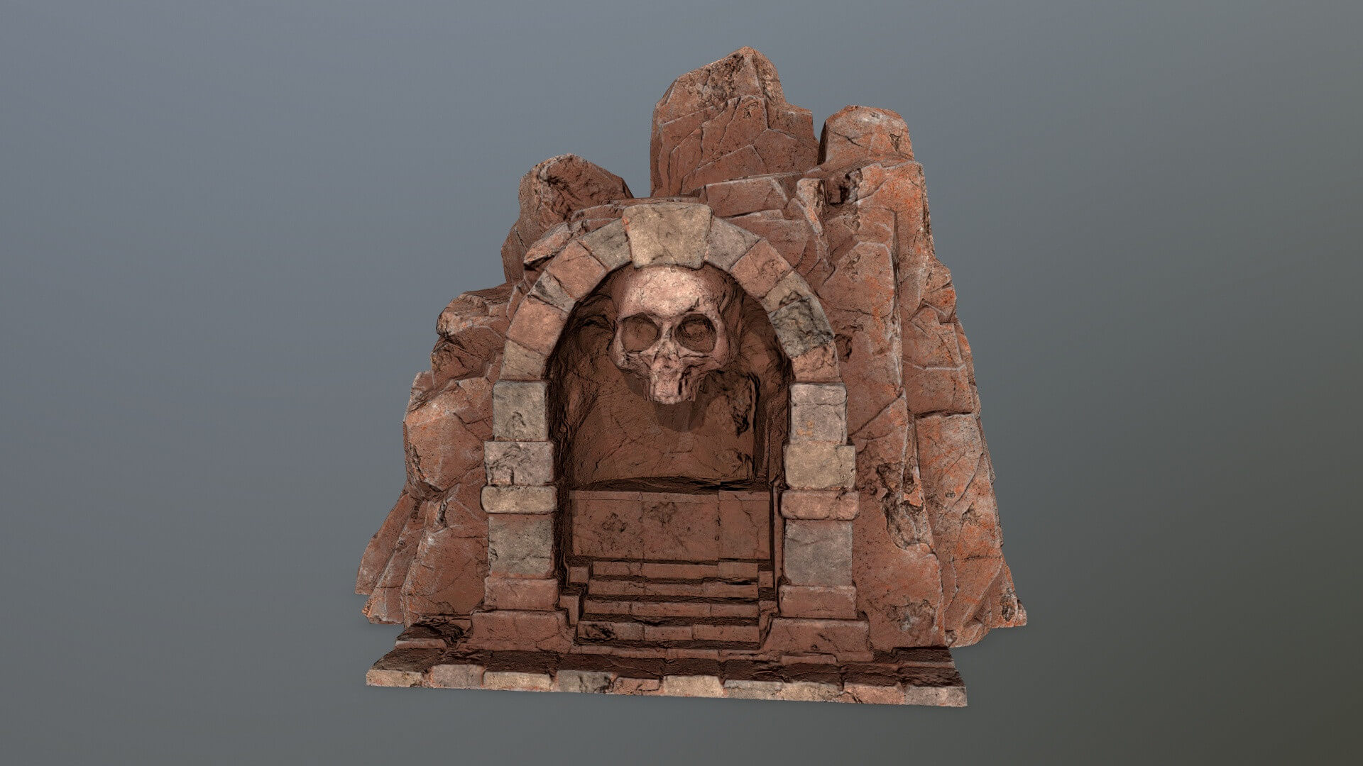Skull Altar - 3D Model by Gizem Dilara Tek