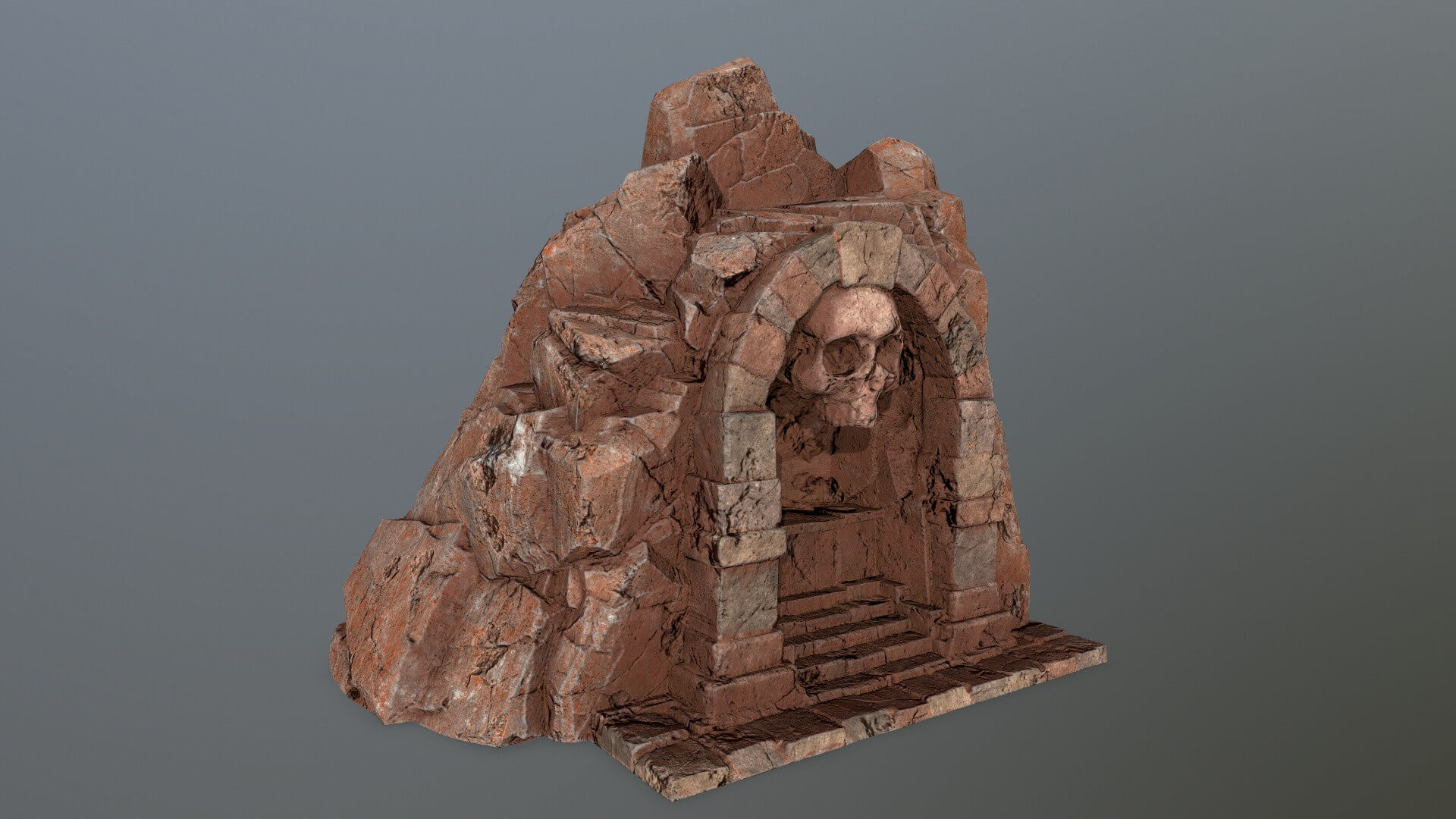 Skull Altar - 3D Model by Gizem Dilara Tek