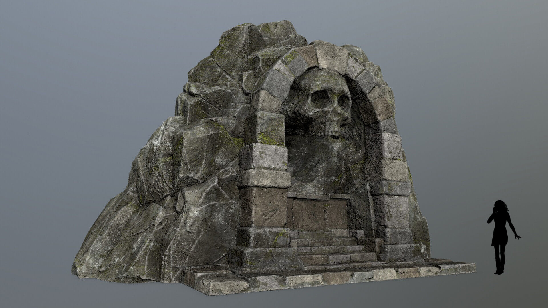 Skull Altar - 3D Model by Gizem Dilara Tek