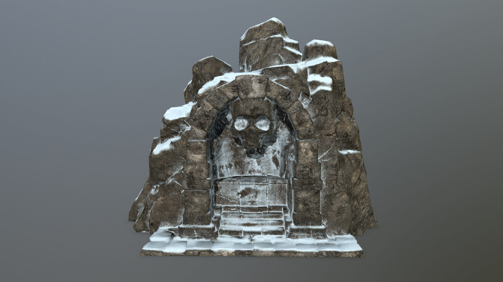 Skull Altar - 3D Model by Gizem Dilara Tek