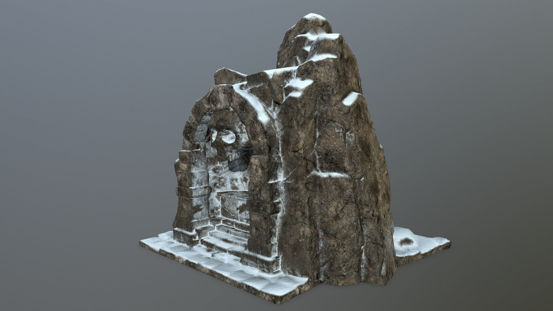 Skull Altar - 3D Model by Gizem Dilara Tek