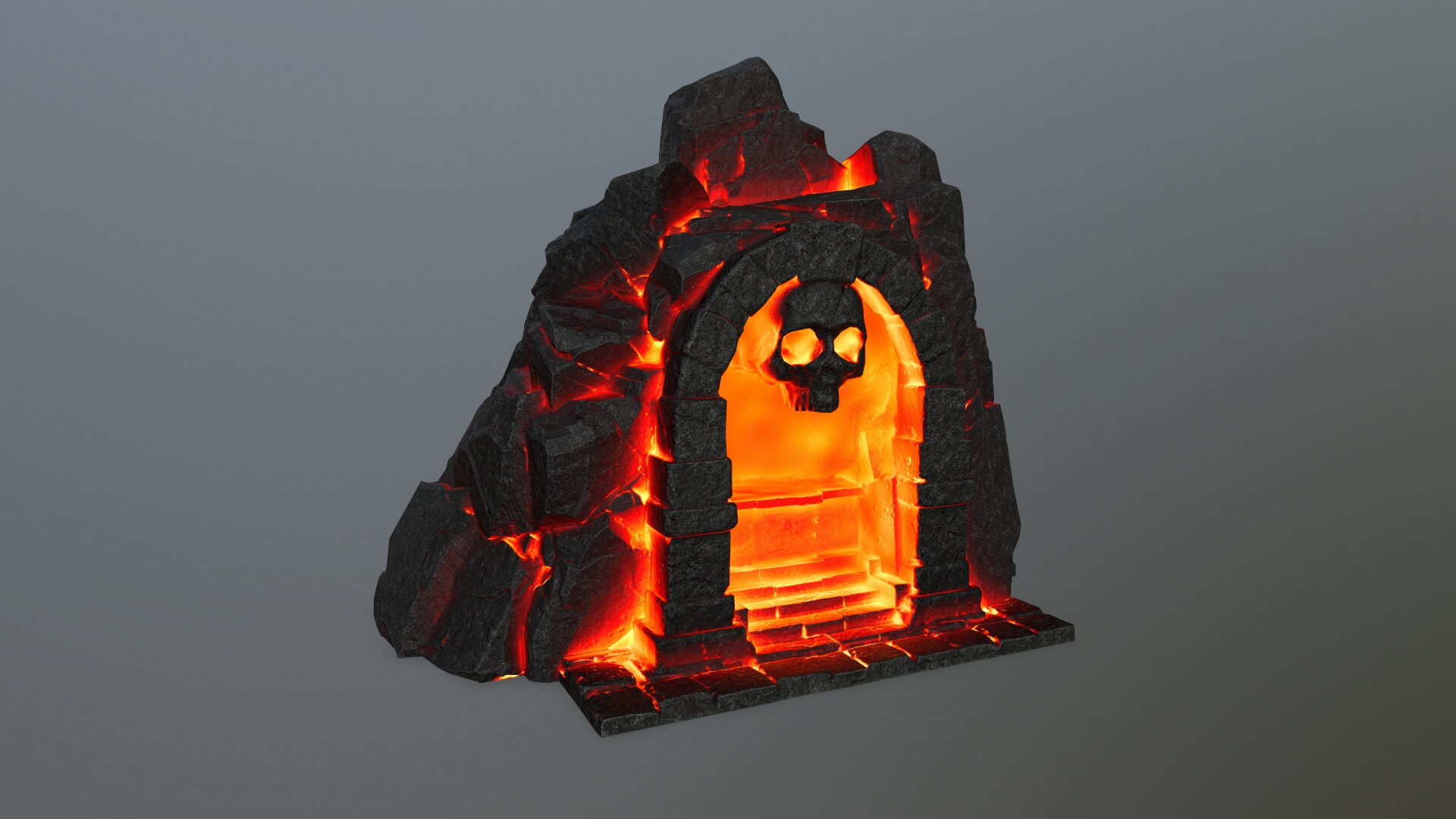 Skull Altar - 3D Model by Gizem Dilara Tek