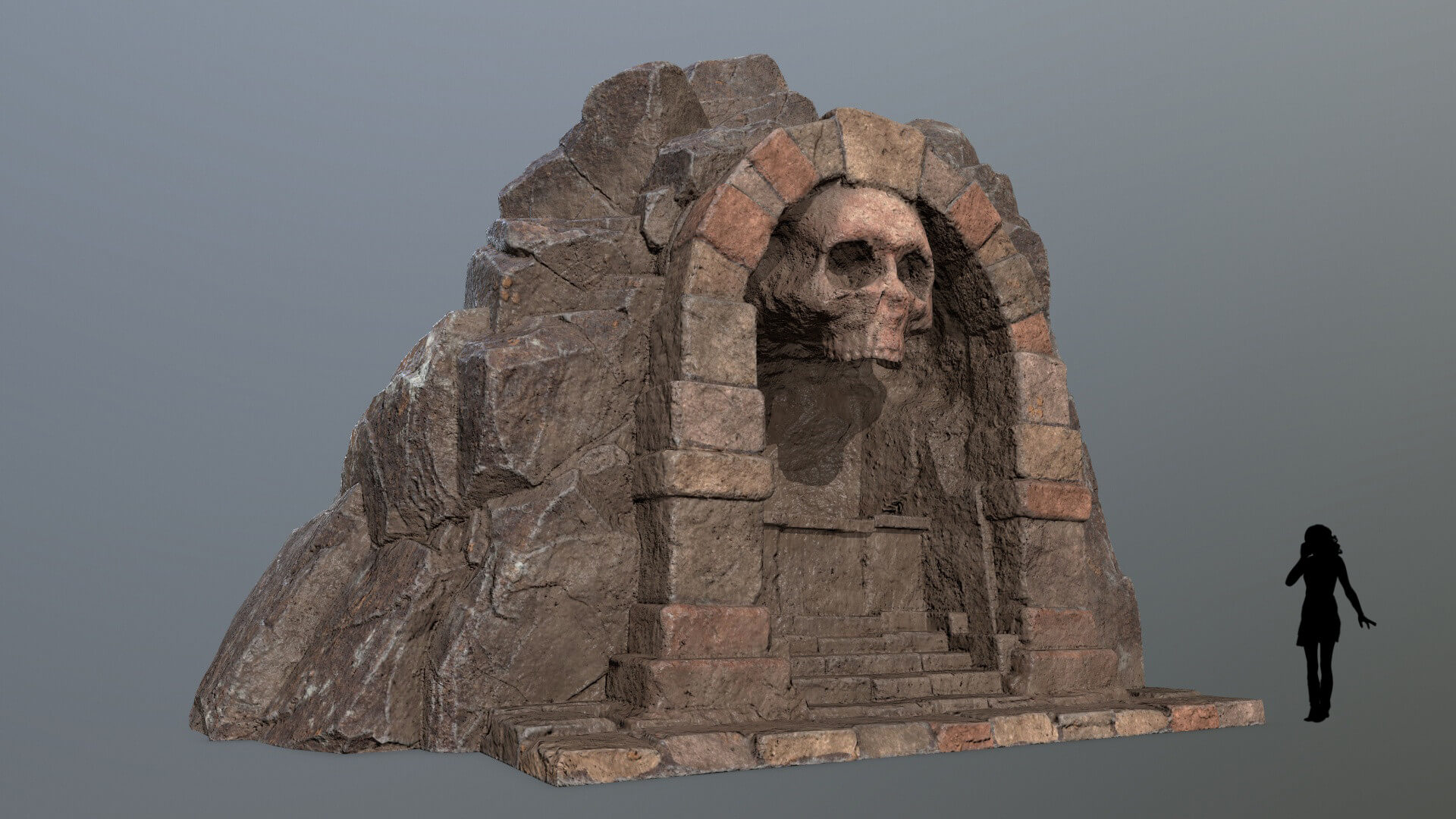 Skull Altar - 3D Model by Gizem Dilara Tek