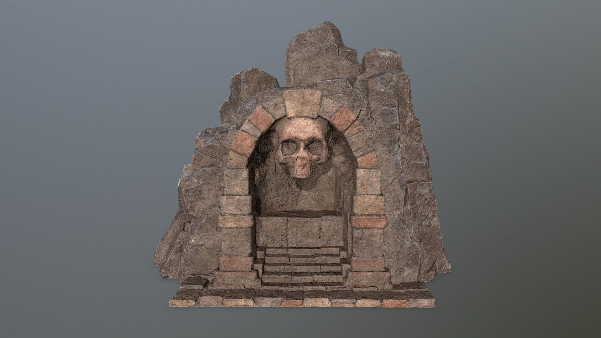 Skull Altar - 3D Model by Gizem Dilara Tek