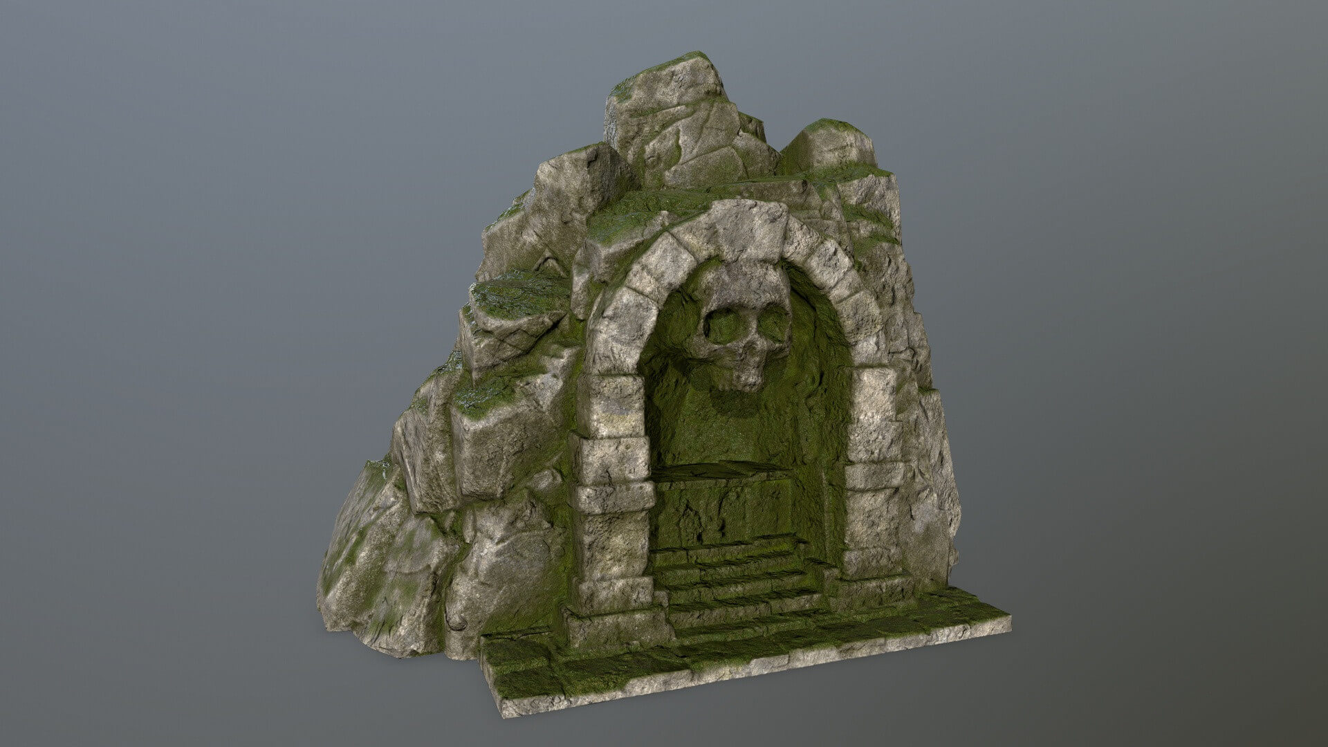 Skull Altar - 3D Model by Gizem Dilara Tek