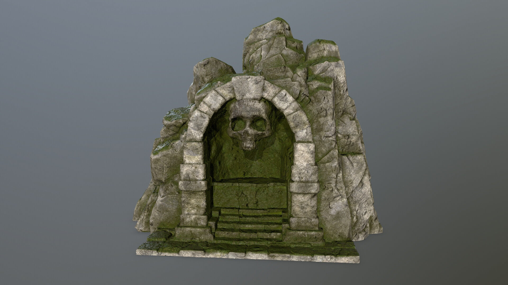 Skull Altar - 3D Model by Gizem Dilara Tek
