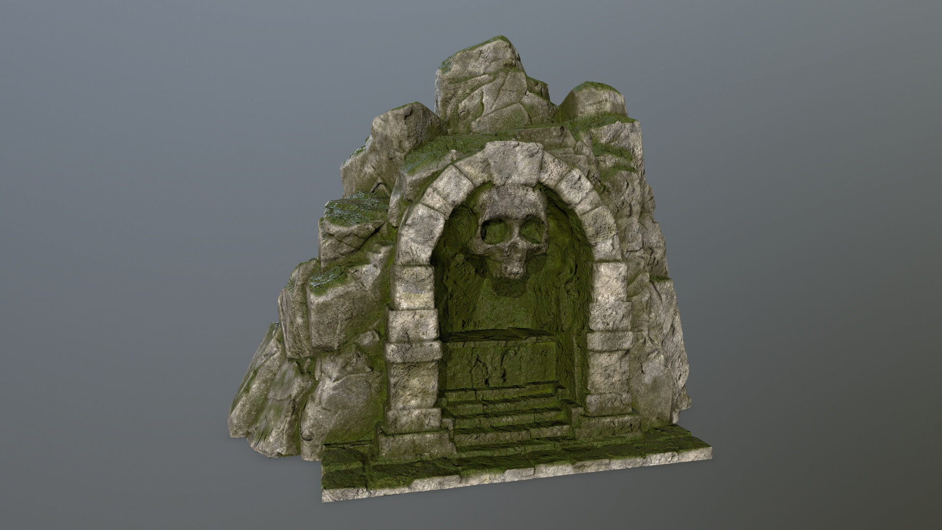 Skull Altar - 3D Model by Gizem Dilara Tek