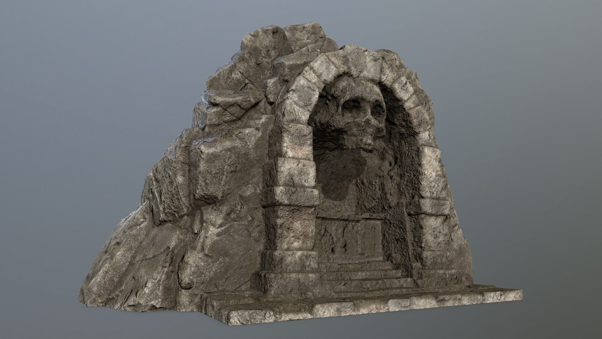 Skull Altar - 3D Model by Gizem Dilara Tek