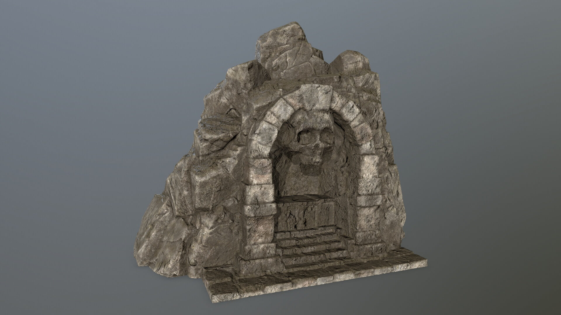 Skull Altar - 3D Model by Gizem Dilara Tek