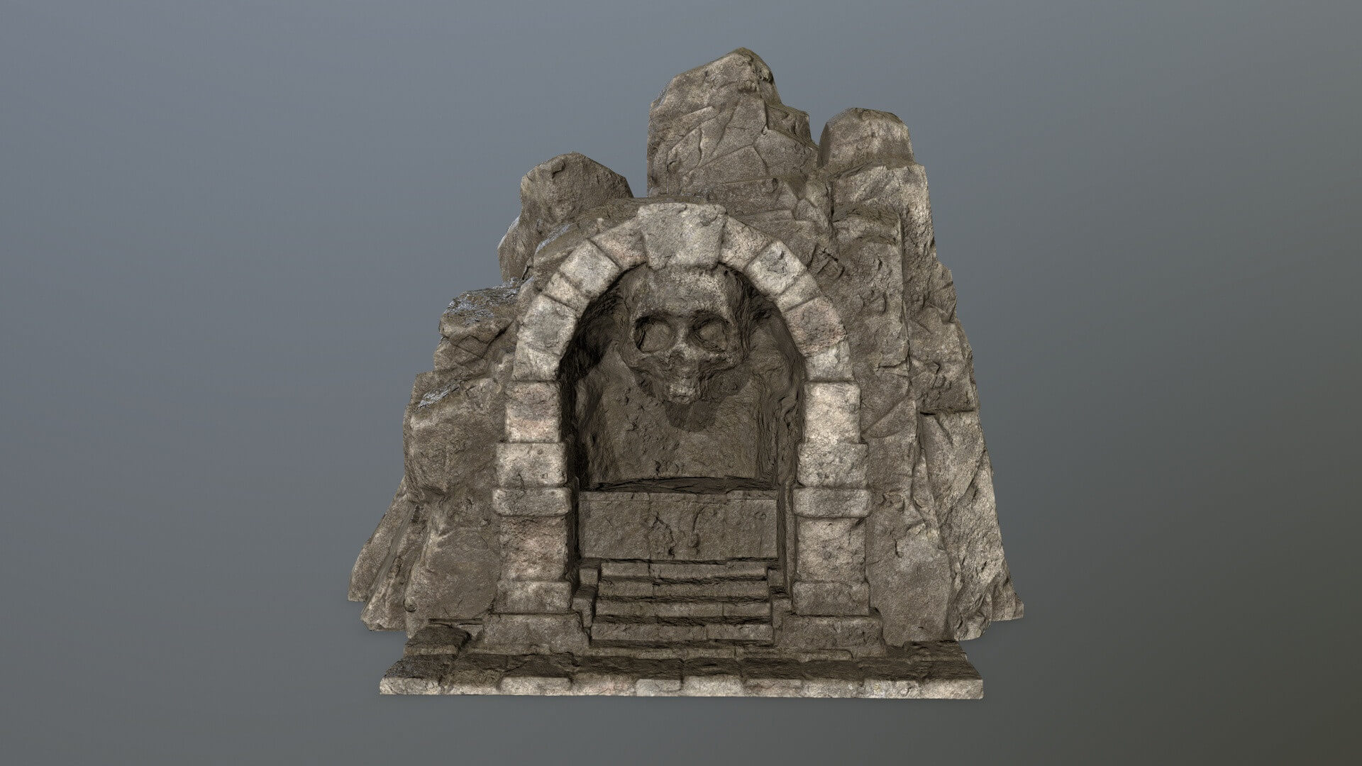 Skull Altar - 3D Model by Gizem Dilara Tek