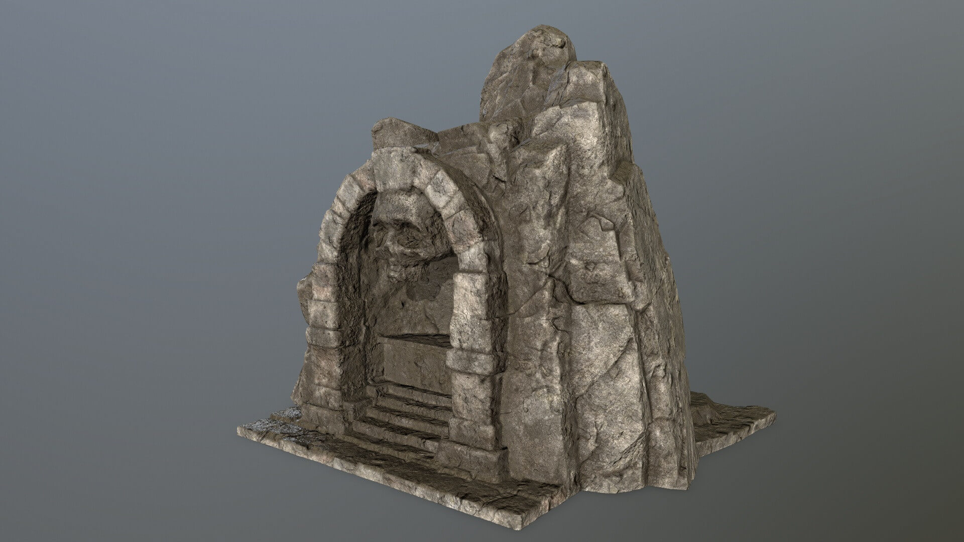 Skull Altar - 3D Model by Gizem Dilara Tek